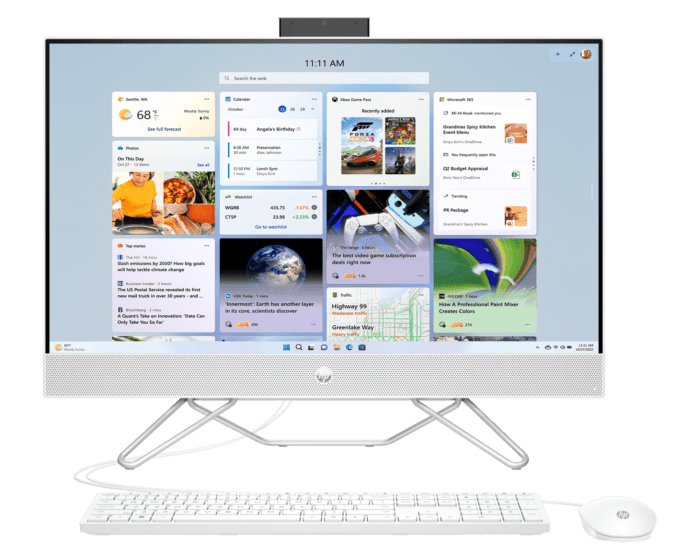 HP 27 inch All-in-One Desktop PC cb1001a - 27-inch (6P7G4PA) - Shop HP ...